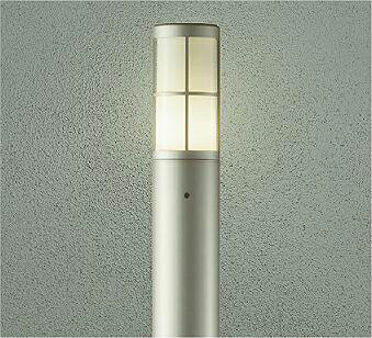 (ランプ付)LEDランプ 3.6W(E17) 電球色／2700Kアルミダイカスト・アルミ型材 ウォームシルバー塗装ガラス 乳白径φ100 地上高723 埋込深300mm2.4kg●7VA●AC100V●ランプ寿命40,000時間●調光器併用...