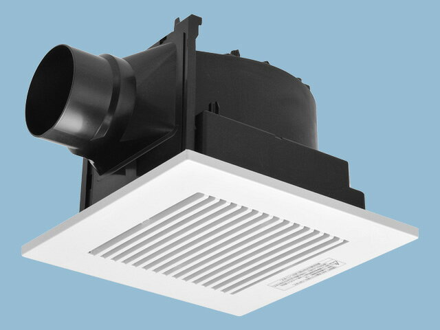 排気　低騒音形樹脂製本体　ルーバーセットタイプ埋込寸法:240mm角　適用パイプ径:φ100mm特長湿気に強い樹脂製で、サニタリーを中心に広い用途に設置できます。シンプルなホワイト格子ルーバーの標準タイプ●高効率モーターで低消費電力●低騒音...