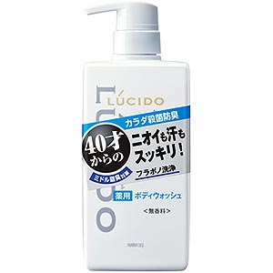 ※パッケージデザイン等は予告なく変更されることがあります。予め御了承下さい。 特徴 40才からのニオイも汗もスッキリ！ 40才からのニオイ対策ボディソープ(無香料)です。 『汗臭』・『加齢臭』だけでなく、ミドル男性のアブラっぽい汗のニオイ『...