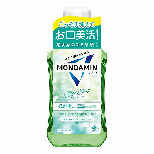 ※パッケージデザイン等は予告なく変更されることがあります。予め御了承下さい。 【商品特徴】 独自の洗浄成分配合で、歯垢、口臭などお口のトラブルの原因となる汚れを洗い流します。 ・口臭の元となるお口の汚れをしっかり除去 ・天然ミントオイル、ク...