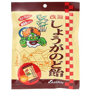 ※パッケージデザイン等は予告なく変更されることがあります。予め御了承下さい。【商品特徴】 ・「改源しょうがのど飴」は生姜の旨味と爽やかな風味をそのまま生かした、のどにやさしいのど飴です。・ビタミンCと羅漢果エキスを配合。 ・のどをいたわり、...
