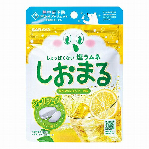 ※パッケージデザイン等は予告なく変更されることがあります。予め御了承下さい。 【商品特徴】 ■しょっぱくない塩ラムネ ・ひんやり美味しく塩分補給を! ・クエン酸入りしゅわしゅわパウダー ・ひんやりシャリシャリ粒 ・暑い日にはこまめに水分補給...
