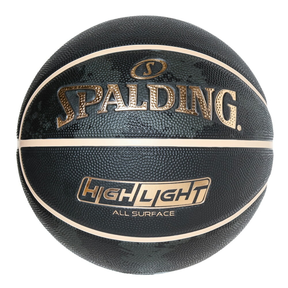 SPALDING 85-392J ハイライト パール ラバー 7号球 ラバー ●素材：ラバー ●サイズ：7号球 ●対象：中学生男子、高校生男子、大学生男子、成人男性 ●カラー：ブラック×パール ●生産国：ベトナム ●躍動感、スピード感を表現...