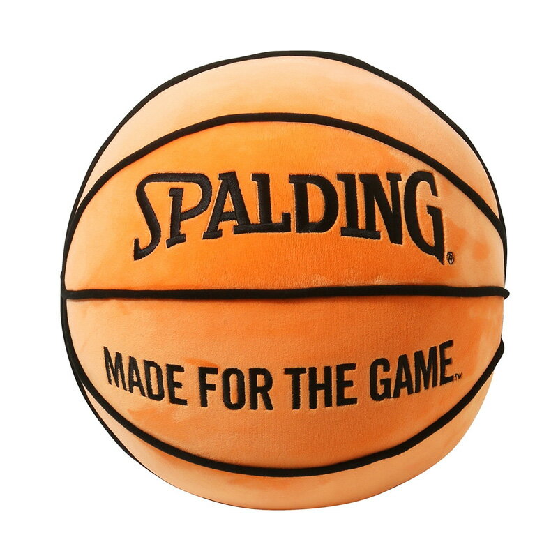 ●サイズ：直径33? ●カラー：オレンジ ●素材：ポリエステル ●定番バスケットボールモチーフの丸クッションのラージサイズが新登場。