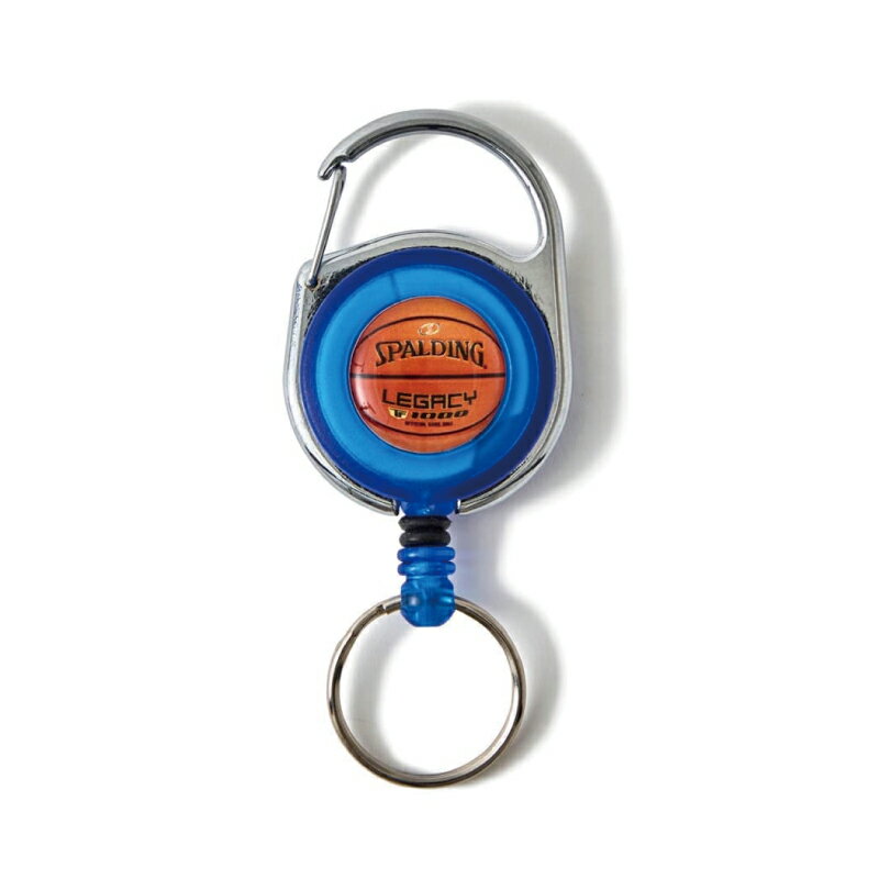 ●カラー：シアン ●”LEGACY”が目を引くリール式キーホルダー。 ●バッグなどに付けたままで使用可能。接続部分がカラビナになっており着脱も楽々。 ●伸縮し、離すと戻るスプリング式リールを搭載。