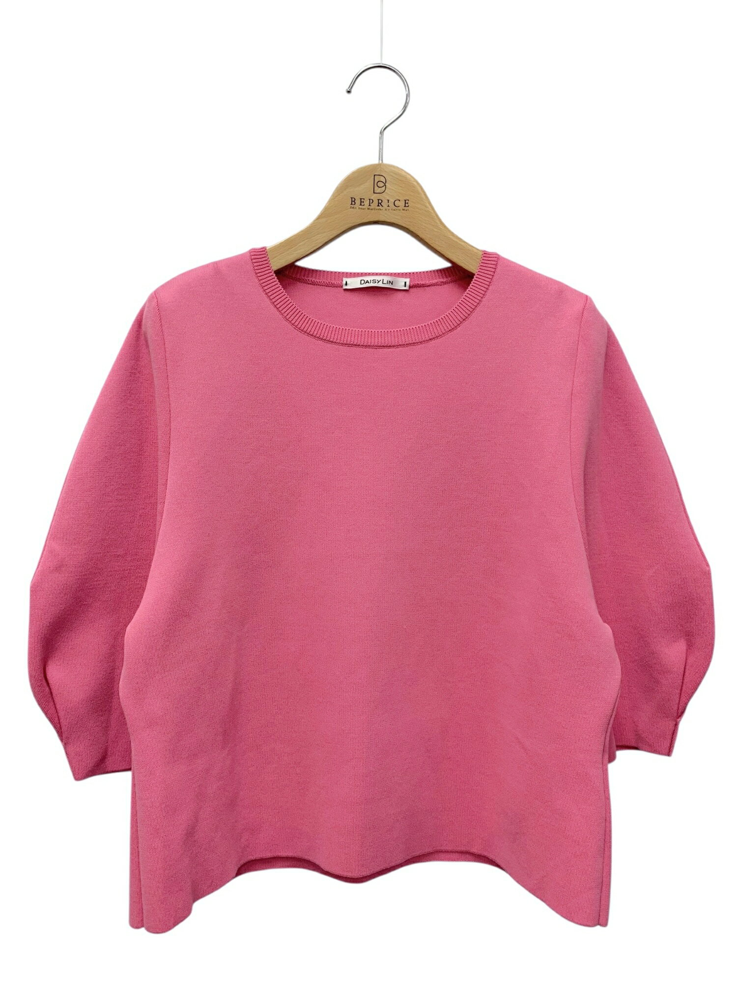 管理番号 IT4QWUQFESYS ブランド デイジーリン カテゴリー ニット/セーター 性別タイプ レディース カラー ピンク系 表記サイズ 42 実寸サイズ 総丈: 約52cm 肩幅: 約33.5cm 身幅: 約47cm 袖丈: 約39...