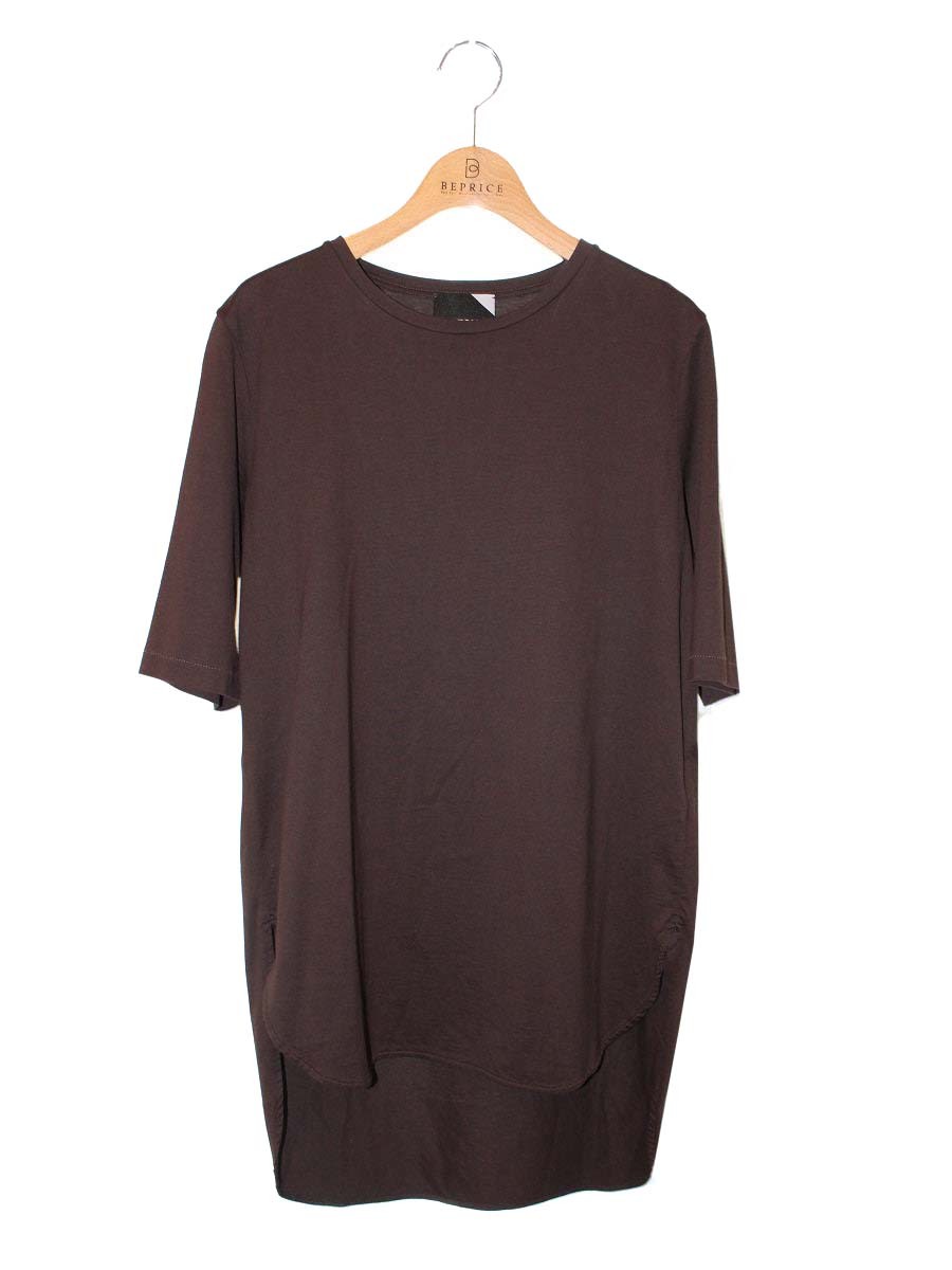 管理番号 IT76CZ0QARSP ブランド エイトン カテゴリー Tシャツ/カットソー 性別タイプ レディース カラー ブラウン系 表記サイズ 01 実寸サイズ 総丈: 約81cm 肩幅: 約39.5cm 身幅: 約50cm 袖丈: 約2...