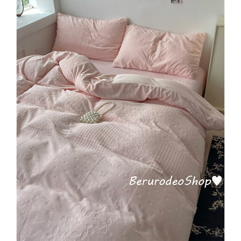 商品情報 素材 ポリエステル、フランネルなど カラー ピンク サイズ フラットシーツタイプ： 1.2mサイズ用（3点セット） 1点掛け布団カバー：155*205cm 1点フラットシーツ：180*230cm 1点枕カバー：48*74cm 1....