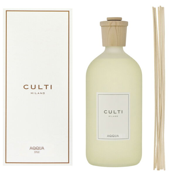1990年、アレッサンドロ・アグラーティ氏によりイタリアで創業された「CULTI」は、世界で初めて開発したウッドスティック式のルームフレグランスを中心に、家具や食器、リネンなどのインテリアアクセサリーをコレクションに持つラグジュアリーブラン...