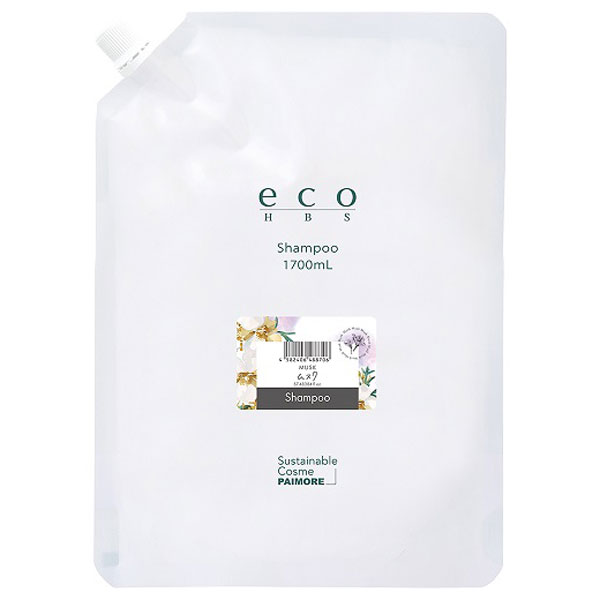 髪と環境に潤いを与えるeco HBSシリーズサラッとまとまる髪へ導くシャンプーです。アロエベラの葉の液汁から得られた抽出エキスが髪にうるおいを与えてくれます。メーカー　パイモア広告文責　株式会社エムシーツ　045-482-5961区分　化粧...
