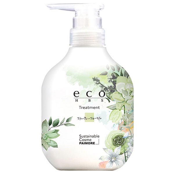 髪と環境に潤いを与えるeco HBSシリーズサラッとまとまる髪へ導くトリートメントです。アロエベラの葉の液汁から得られた抽出エキスが髪にうるおいを与えてくれます。メーカー　パイモア広告文責　株式会社エムシーツ　045-482-5961区分　...