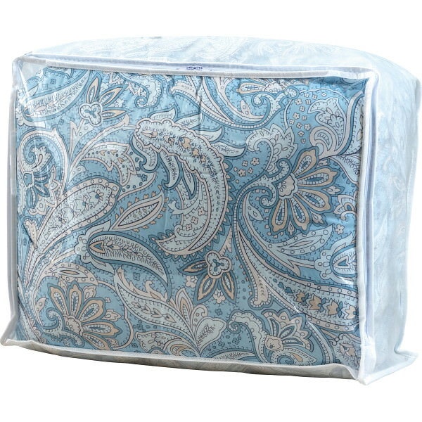 ●最高品質のプレミアムゴールドラベル付きの上質なダウンを1KG使用し、ふんわりとしたボリュームと極上の保温性を実現しました。 ■商品情報 ◇ブランド ◇サイズ ●現品約150×210cm ◇材質 ●側生地＝ポリエステル85％・綿15％・詰め...