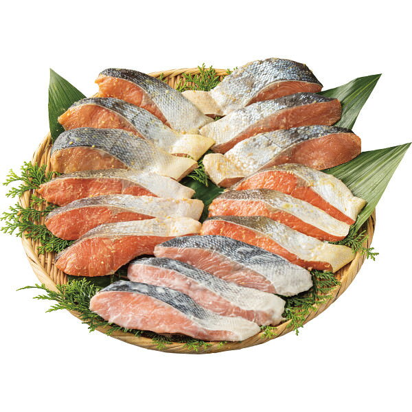 ●北国の魚を粕漬と味噌漬、西京漬にしました。後は焼くだけの簡単セットをお楽しみください。 ■商品情報 ◇ブランド ◇サイズ ◇材質 ◇内容 ●秋鮭粕漬・秋鮭味噌漬・秋鮭西京漬・紅鮭味噌漬・紅鮭西京漬(3切・計240g)×各2 ※こちらの商品...