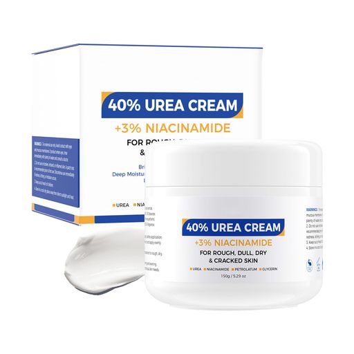 この尿素クリームは40%Urea Cream+3%ナイアシンアミドで、使用後は肌がつっぱらないようにしています。使用後はつっぱらず、肌に水分を与え、保湿を持続させます。肌の潤いと豊かさ、美白、しなやかな顔を保つ 乾燥や脱水した肌をゆるめ、季...