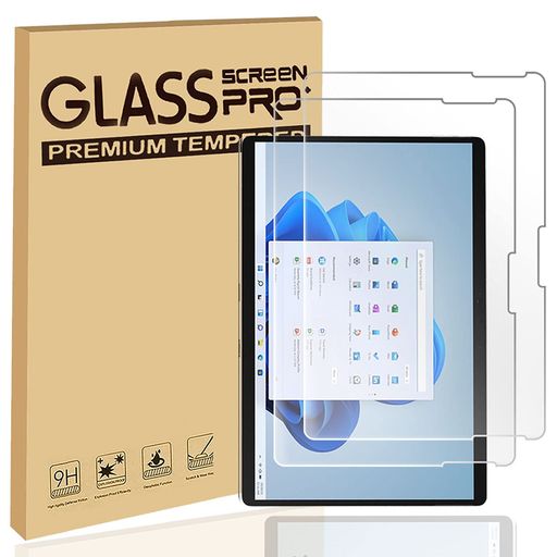 【対応機種】forSurfacePro8202113インチ専用フィルム表面強度指数は9Hで、一般的なPETとフィルムの3倍、専用強化ガラス 【高透過率】光の透過率が99%で、透明度は通常のガラスよりも高い、元々の画質が損なわれません。高画質...