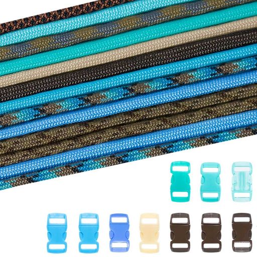 550 ポンド、7 ストランド、10 フィート束 (30~200フィート)。 軽量で、腐ったりカビが発生したりしません。 丈夫で長持ち。 多目的: キャンプ、釣り、ハイキング、サバイバルなど。 米国製。