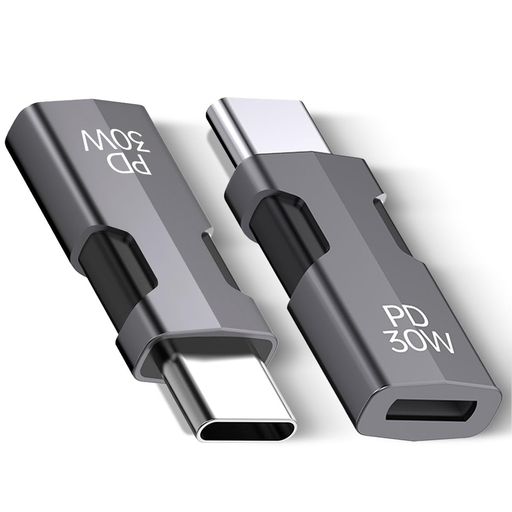 【2パックiPhoneアダプタ】プラグ&amp;プレイ、2*PD機能と雷アダプタへのUSBC。30WのPDをサポートし、スマホとパッドに給電できます。このLightningメス-USB-Cオスアダプタは、急速充電をサポートしています。USB...