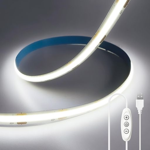 【高輝度・均一な発光】このLEDテープライトは1メートルあたり320個の高輝度LEDチップを搭載し、超高輝度で均一、かつムラのない光を実現します。色温度は6000K、演色評価数(CRI)は93以上で、自然な光を放ち、目にも優しい設計です。 ...
