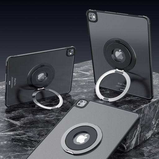 【特殊な構造&amp;折り畳み設計】このタブレットスタンドは、使用しない場合は折り畳むことができ、嵩張ることなく省スペースです。使用するときには、丈夫でしっかりとタブレットを支え、切り替えにはわずか1秒しかかかりません。 【持ち運びに便利な...