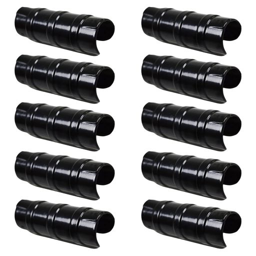 ▍パッケージ内容:10個。 ▍サイズ:直径約2.8cm、長約8.1cm。温室クランプは、直径2.4-2.6cmの丸いチューブに適しています。 ▍高品質のABS素材で作られたこれらの温室クランプクリップは、耐久性があり、強力な耐高温性を備えて...