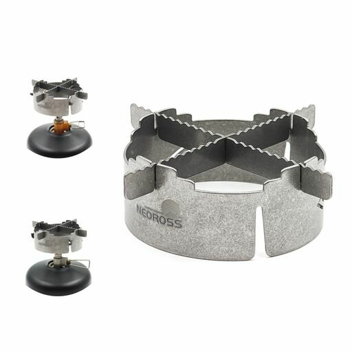 🔥【BRS-3000T対応】チタン風防はBRS-3000Tの五徳にのせることで風よけになります。火力の周りを囲むことによる燃焼効率が向上するため、火を安定させることができ、燃料の節約にもなります。基本的に五徳が3つのミニバー...