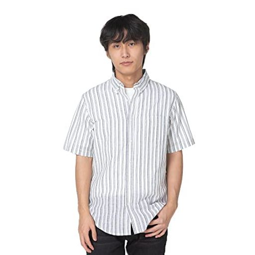 【ボタンダウン】ボタンダウンはシャツを着たとき、清潔感をアップさせてくれるので、服合わせても素敵です。 【生地】通気性が良く吸水、吸湿性に優れているリネンコットン素材で肌離れの良い快適な着心地を実現したシャツ。 【マルチカラー】カラーは6色...