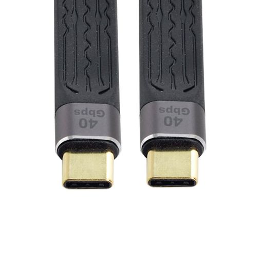 40Gbpsデータ、8Kビデオ20V5A、100Wの電力に対応。 リバーシブルデザインと電源タイプCコネクタ、リバーシブルプラグの向きとケーブル方向。 スケーラブルなDC20V電源充電とusb3.110Gbpsデータをサポート。 合金シェル...