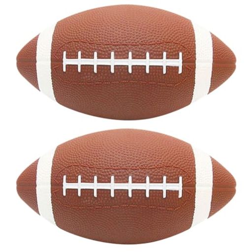 【仕様】サイズ:17.00X9.00X9.00cm。ラグビーボールx2個。お子様がスポーツ活動を行うためのゲーム小道具です。 【子供用ラグビーボール】子供向けに特別に設計されており、サイズは17cm、軽量で持ちやすく投げやすい、小学生に適し...
