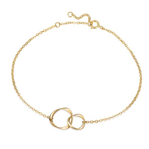 メビウスの輪から発想、終わりのないを意味する「無限」形は愛が末永く続けるよう願いを込め、製作されるこのブレスレット。二つのループが交差する優しい雰囲気を演出するネックレス。職人に十数回の研磨により、滑らかで美しくに仕上げています。エレガント...