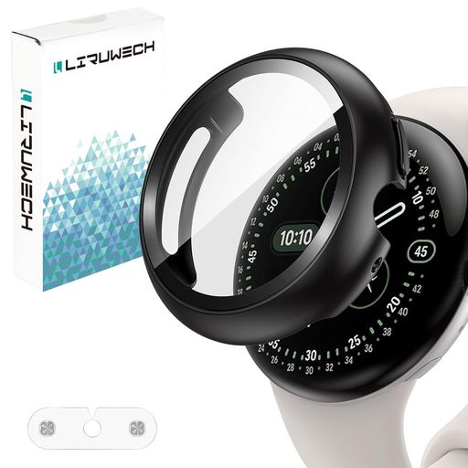 「液晶保護フィルム+Pixel Watch 5/4ケースの2in1構造」高透過率の液晶保護ガラスと、耐久性に優れたPCフレームを一体化させた2in1デザインを採用。Pixel Watch 5/4の画面から側面まで、360度隙間なくフルカバー...