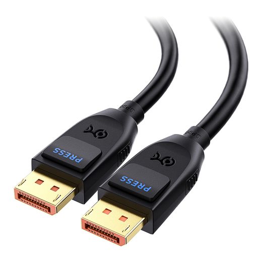 【16K又は8K驚異的な解像度】このDisplayPortケーブル(DP80)は、DisplayPort 2.1ケーブルとして、次世代のDisplayPort接続に対応し、ディスプレイストリーム圧縮(DSC)をサポートします。最大80Gbp...
