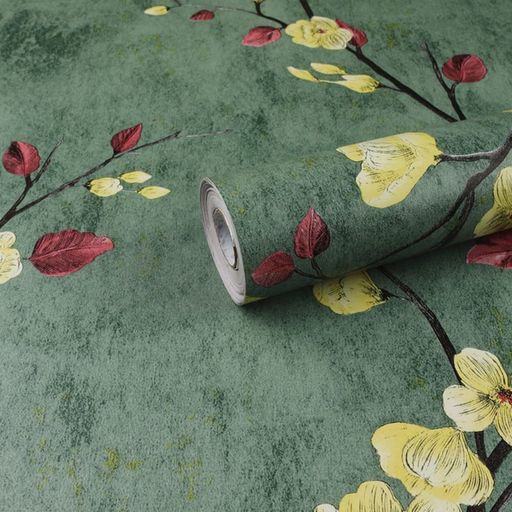 サイズ:約45cm*10m/45cm*6m; 厚さ:約0.2mm(台紙を含む); スタイル:花柄・葉柄・鳥柄・草木柄; 素材:PVC。 裏面にマス目入り、線を引く手間が不要、はさみやカッターでご需要のサイズに裁断でき、台紙から剥がしてそのま...