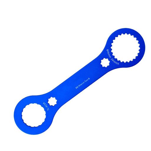 【パッケージ】自転車BBレンチ 【素材】自転車ボトムブラケットレンチは高品質のアルミニウム合金素材で作られています。 【ポータブル】このセンターロックツールは持ち運びや使用が簡単で、レンチに十分なてこ作用を与えるのに十分な長さがあり、問題な...