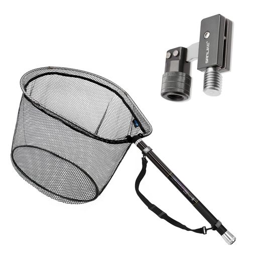 【商品仕様】全長:5.6m(柄5m+枠0.6m)|■仕舞寸法:65.5cm|■継数:9本|■重量:約880g|■ネジ径:4分(12.77mm)|■先経12.8mm|■元径37.7mm|■枠の大きさ:W48xH60cm。 【99%高密度カーボ...