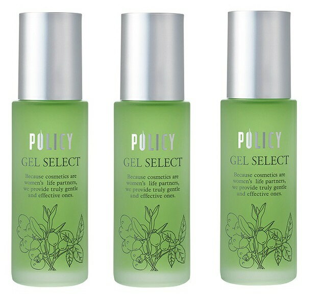 商品詳細 商品名 POLICY（ポリシー） ゲルセレクト（店販用）30ml 仕様 ■内容量：30ml 抗酸化成分ブドウ種子油（チリ産）、 各種ビタミン含有ローズヒップオイル、 肌なじみの良いホホバオイルなどを贅沢に配合。 皮脂バランスを整え...