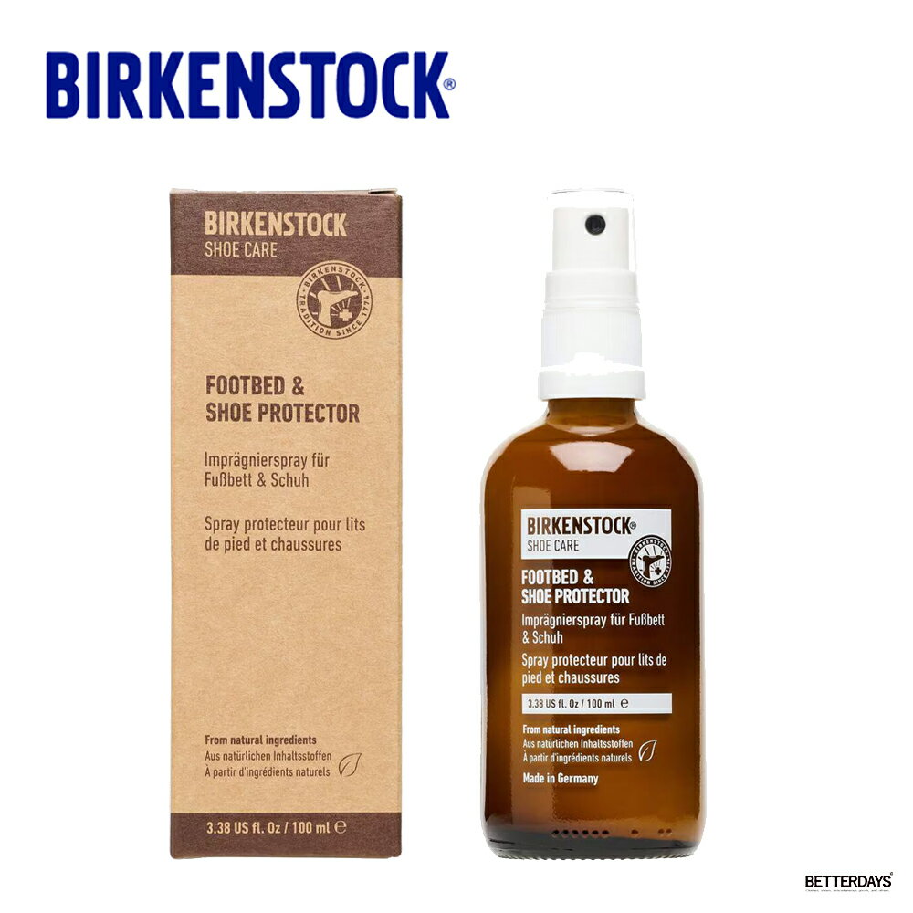 商品について BIRKENSTOCKのフットベッド＆シュープロテクターは汚れや水分から靴をしっかりと守ってくれます。風や雨から効果的に靴を守る防水スプレーです。素材の乾燥やひび割れを防ぎ、靴を長持ちさせることができます。 原産国 ドイツ M...