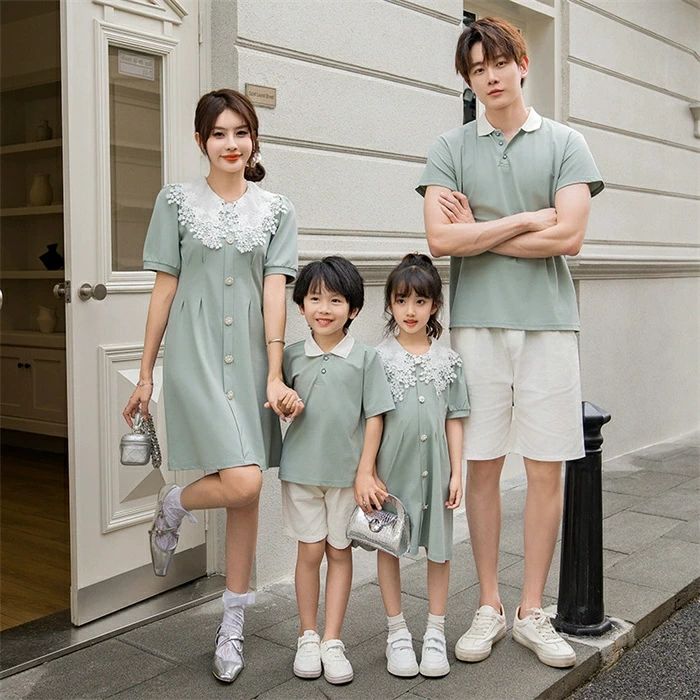 親子 ペアルック 親子ペア Tシャツ レディース ワンピース メンズtシャツ リンクコーデ 親子服 親子コーデ 家族ペアルック カップル ペアtシャツ 親子 お揃い リゾート キッズ 男の子 女の子 パパ ママ レディース 子供服 半袖 夏...