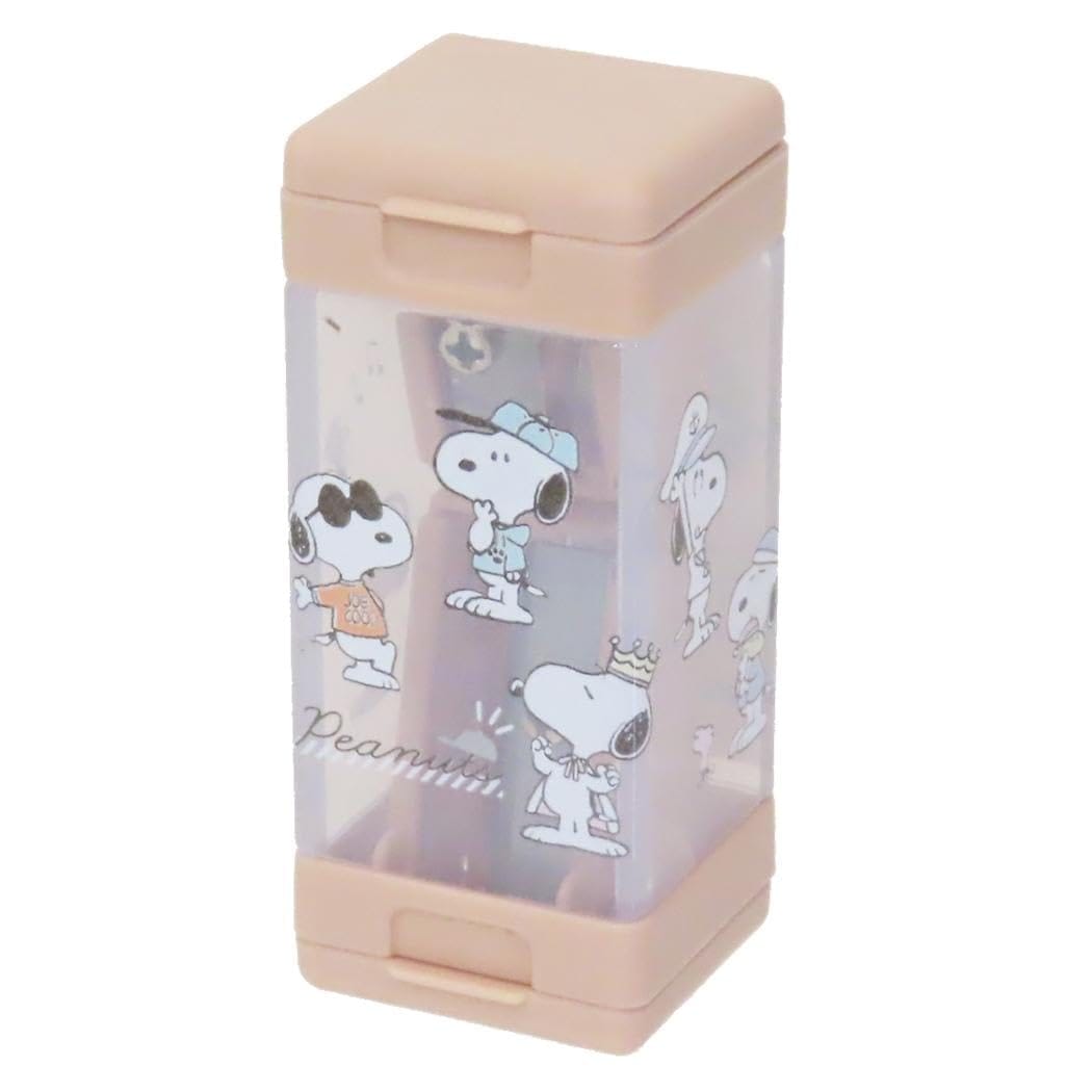 芯の種類や好みによって削り方変えられる2way仕様!鉛筆カバー/ステーショナリー/筆記用具/鉛筆けずり/イラスト文具 文房具 おしゃれ 仕事 学校 社会人 鉛筆キャップ 大人気PEANUTS/SNOOPYのステーショナリーシリーズが新登場こ...