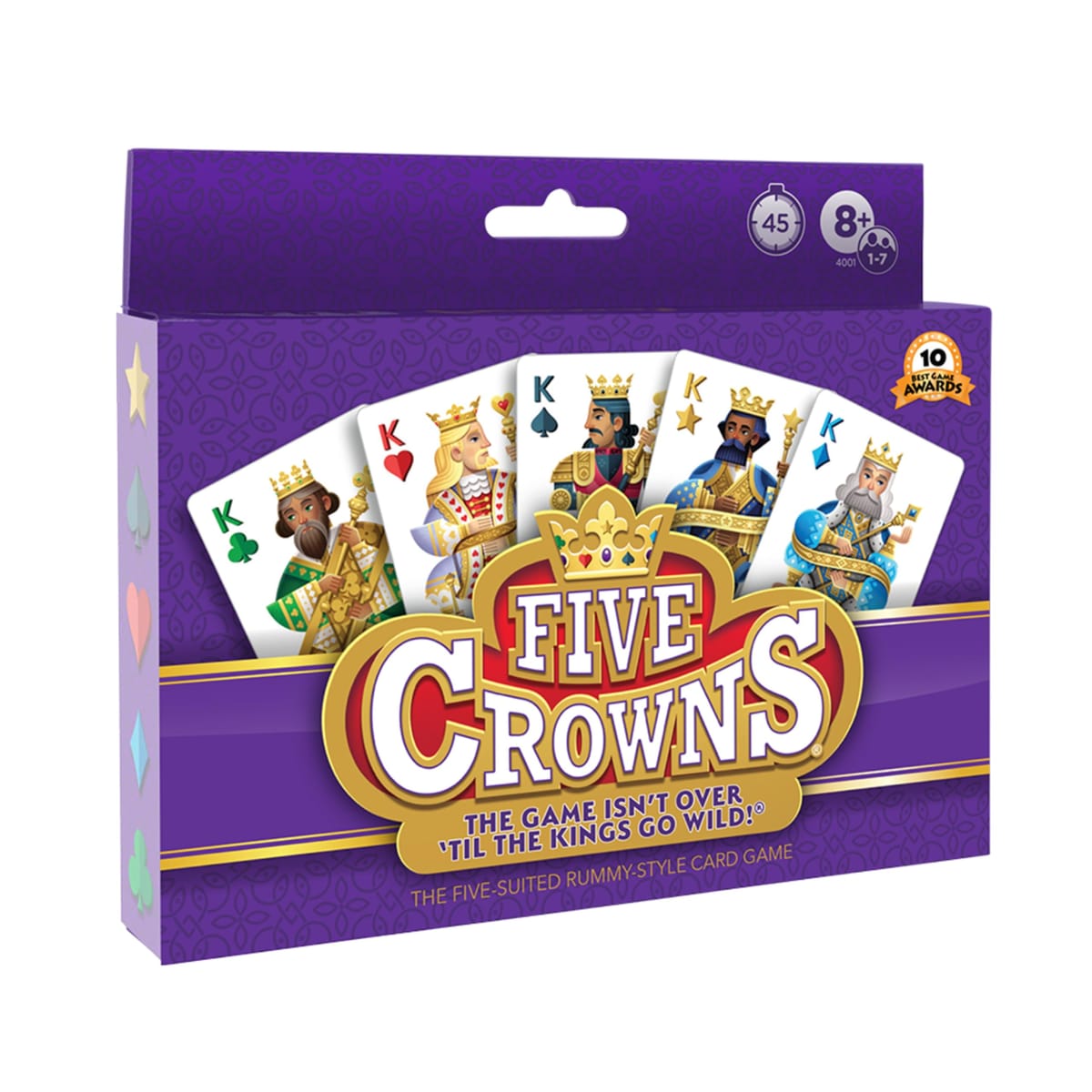 対象年齢: 8 歳以上メーカー: Set Enterprises Five Crowns is a card game for the whole family. It has original game play, but uses sk...