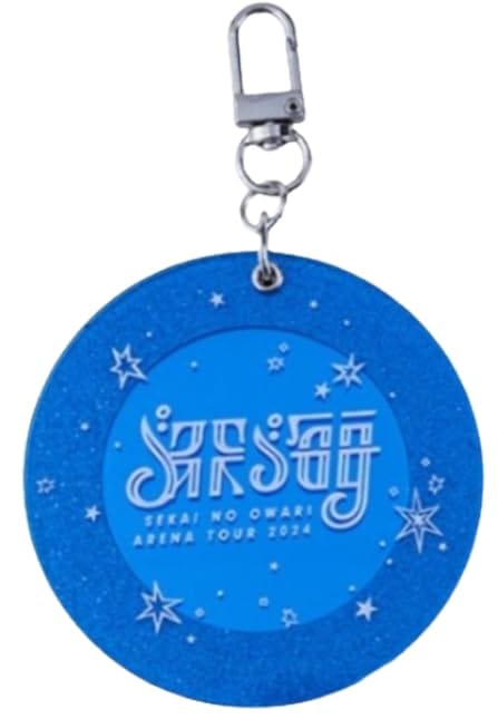 SEKAI NO OWARI（セカイノオワリ）ARENA TOUR 2024「深海」公式グッズ、「スライドミラーキーホルダー」が登場！ ツアーの世界観を表現したおしゃれなデザインが目を引くこのアイテムは、機能性とファッション性を兼ね備えた優...