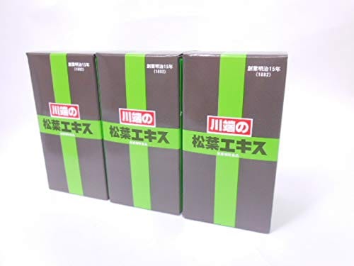 川端の松葉エキス　 200粒×3個 松の葉にはクロロフィル、カルシウム、ビタミン群、カリウム、鉄などが含まれています。 健康維持にお役立て下さい。松葉エキス川端の松葉エキスは、三重県と和歌山県に跨っている大台河原山系の奥深い山中に自生する赤...