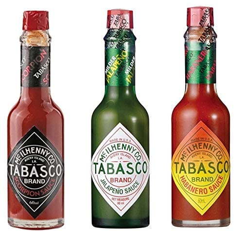 タバスコ スコーピオンソース・ハラペーニョソース・ハバネロソース3種セットでお楽しみいただけます。