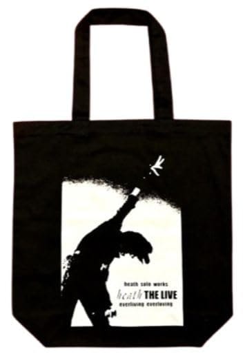 HEATH（ヒース）X JAPAN「HEATH THE LIVE」公式グッズ・テイクアウトバッグ（トートバッグ）が登場！日常使いからライブのお供まで、幅広く活用できる一品です。コットン100%の素材を使用した軽量で柔らかい4オンスのバッグで...