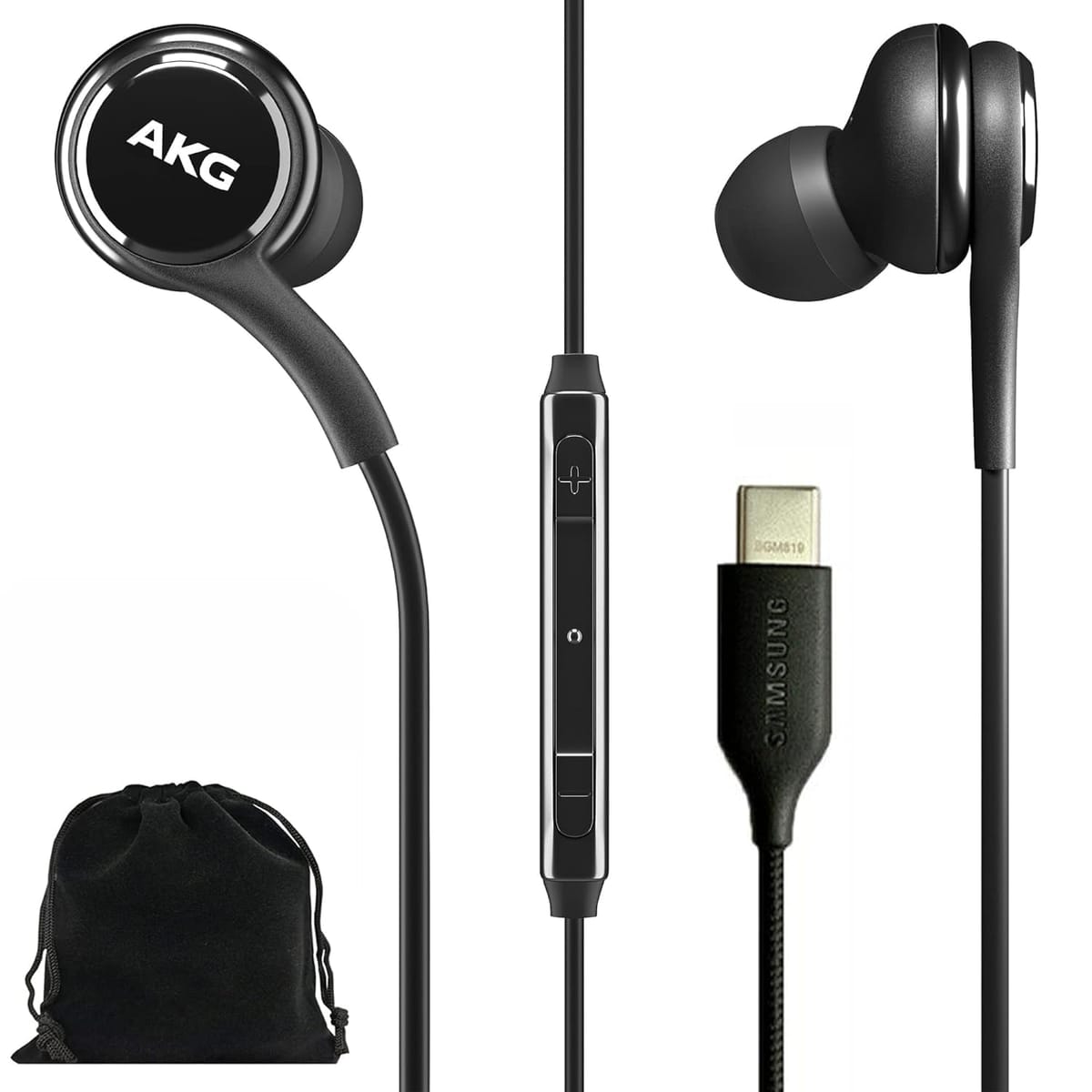 Samsung オリジナル OEM USB C イヤホン コード付き AKGGalaxy A53、Galaxy S21、S21 FE、S20 Ultra、Note 10、Note 10+、S10、S10 Plusなど、すべてのSamsung...