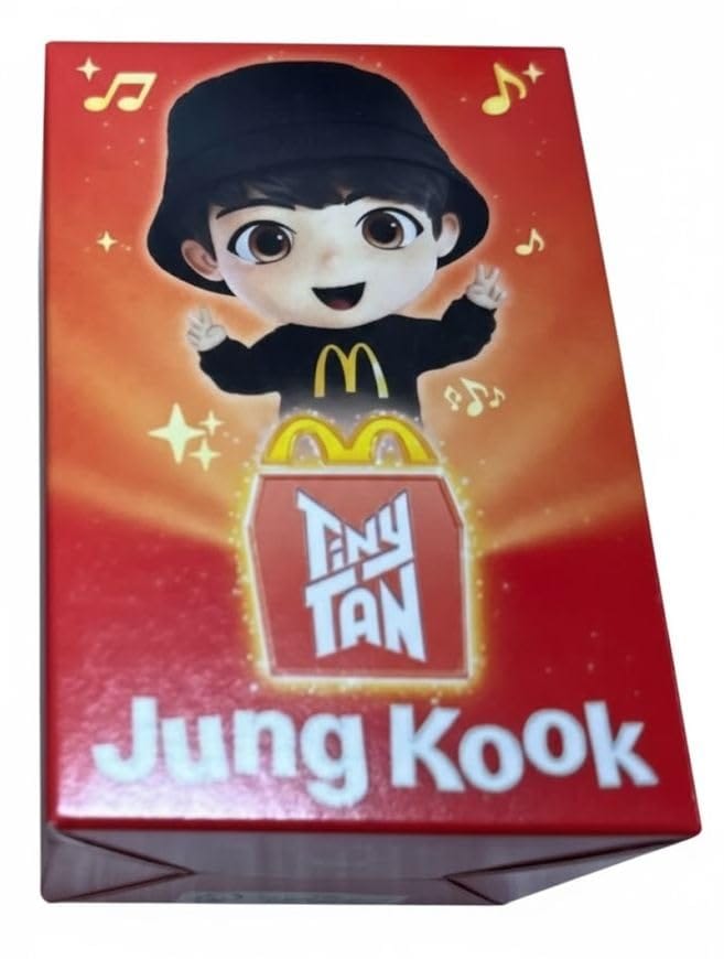 BTS（防弾少年団）の人気キャラクターシリーズ「Tiny TAN」とマクドナルドの韓国限定コラボから登場した、Jung Kook（ジョングク）フィギュアです。日本未発売の超レアアイテム！ファンの間でも話題となった限定コラボレーションで、現地...