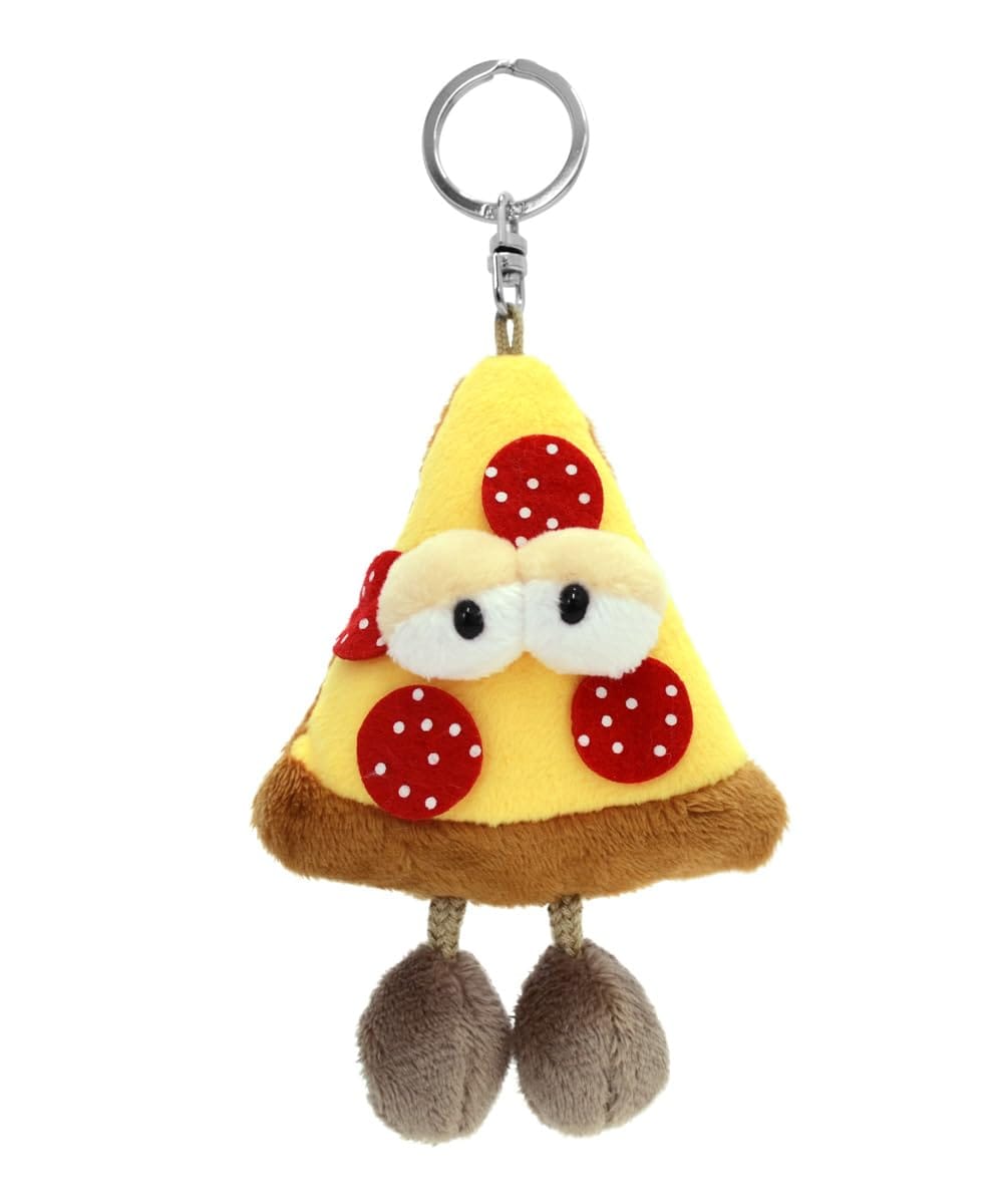 ぬいぐるみの肌触りをそのまま残した、キーホルダー ヤミーブラザーズ ピザ 10cm対象年齢6歳以上W8×D4×H10cm