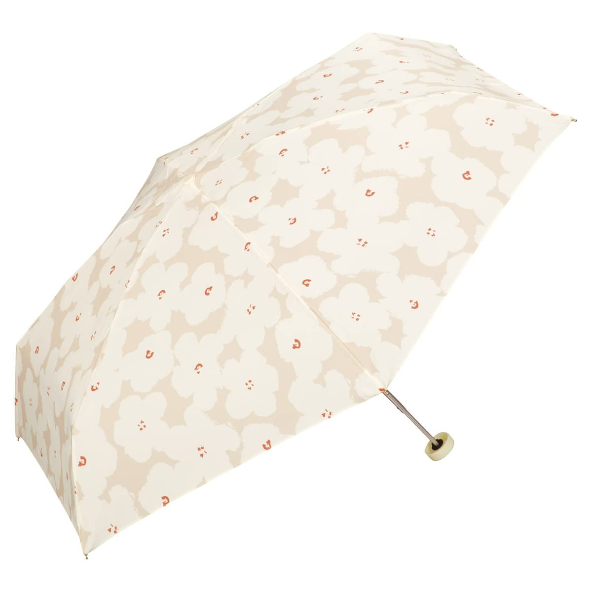 5段式の骨を採用した折りたたみ傘。コンパクトサイズなので、日々の携帯にもかさばらず持ち歩きにも便利。収納ケースのジッパーがL字に開くので、傘の出し入れがしやすくなっています。またケースにはフックがついており、バッグの取っ手などに引っ掛けるこ...