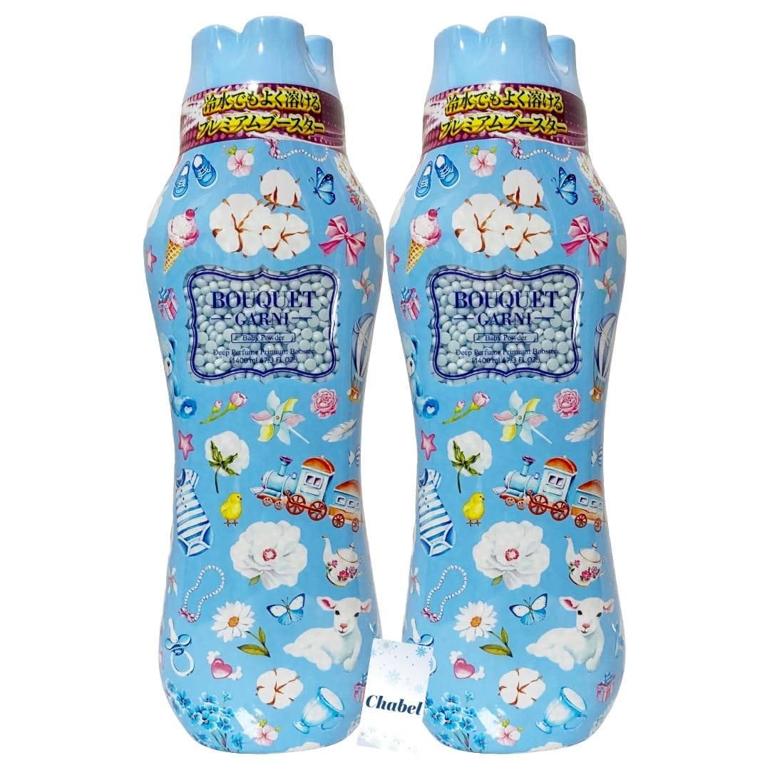 プレミアムブースター：高品質な香りづけビーズで、衣類に長時間持続する豊かな香りを与えます3種の香り：イランイランの花、ベビーパウダー、ブラックチェリーの魅力的な香りバリエーションをご用意デザイン：美しい絵柄のボトルデザインで、インテリアとし...