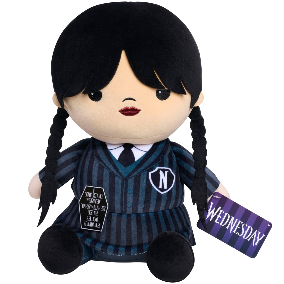 内容:水曜日の重み付きぬいぐるみ。ハガーではありませんか? Got It:人生は決して公正な戦いではありません。 Wednesday Weighted Plushの人形をつかんでグリップを手に入れましょう。 対処メカニズムが皮肉の側面を含む...