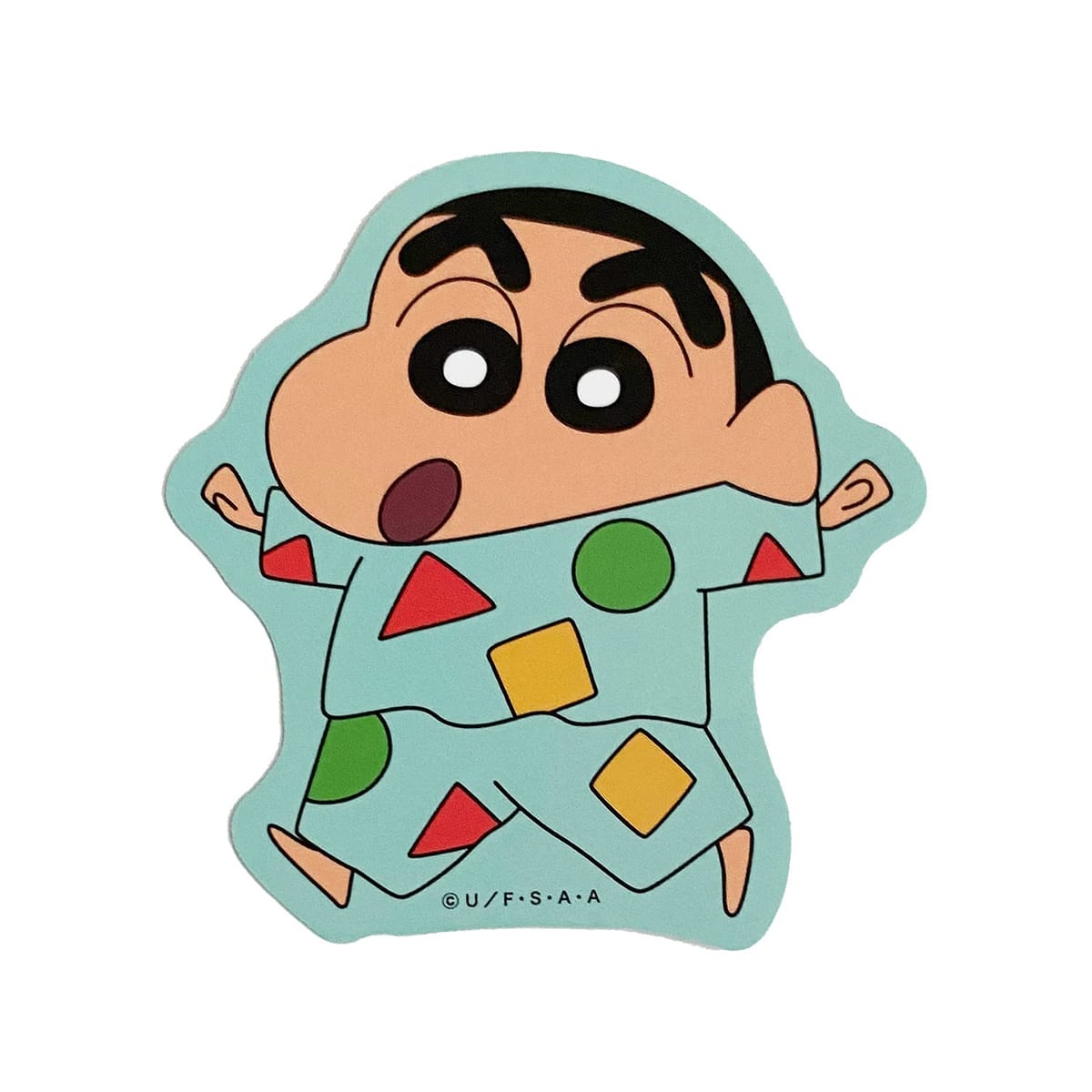 約8*6,2cm以内ポリ塩化ビニル(C)臼井儀人/双葉社・シンエイ・テレビ朝日・ADK